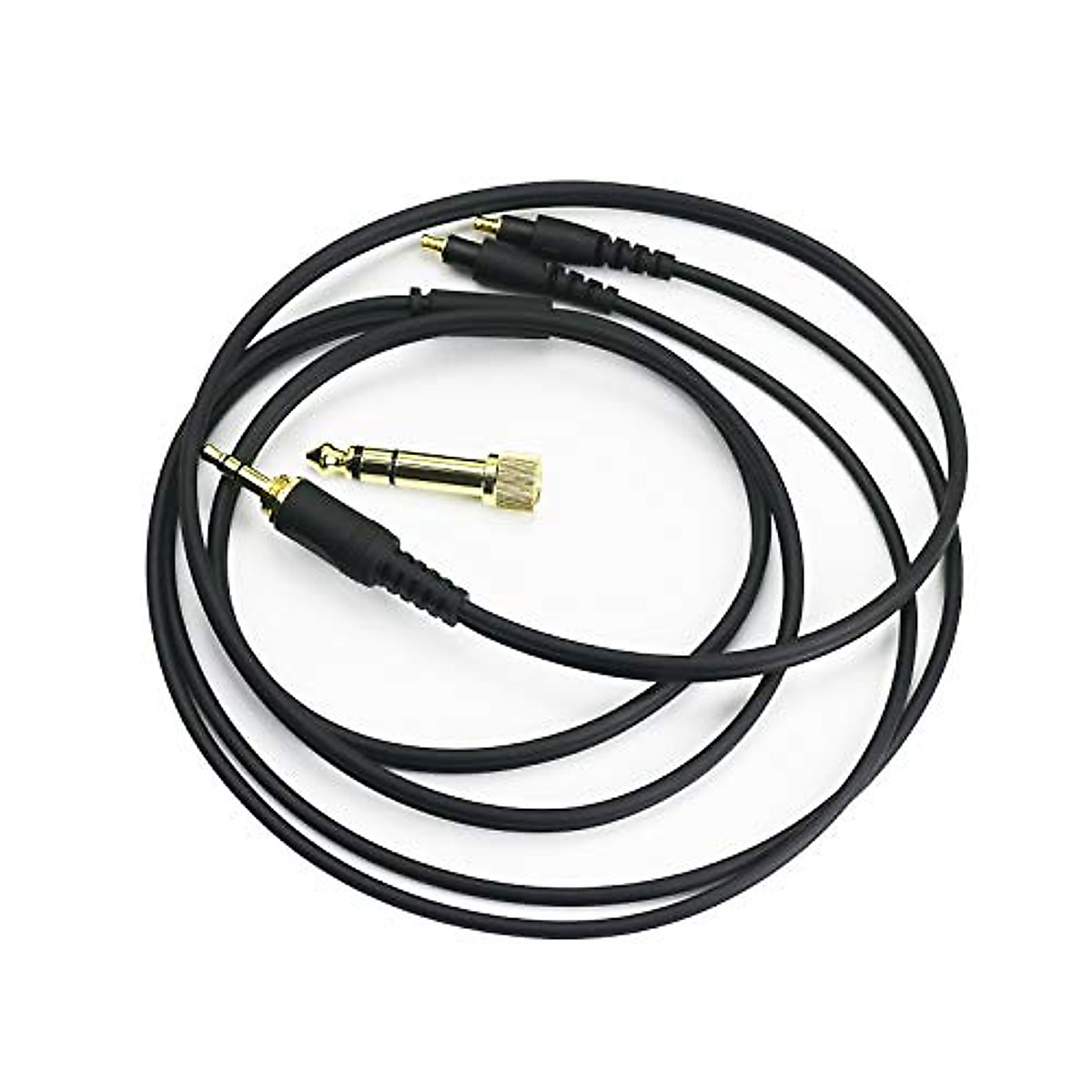 NewFantasia Replacement Audio Upgrade Cable Compatible with Audio-Technica ATH-MSR7b, ATH-SR9, ATH-ESW990H, ATH-ES770H, ATH-ADX5000, ATH-AP2000Ti Headphones 1.2meters/4feet