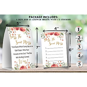 Guess The Sweet Mess - Dirty Diaper game,Baby Shower Games Guess The Sweet Name That Poo/gs007A