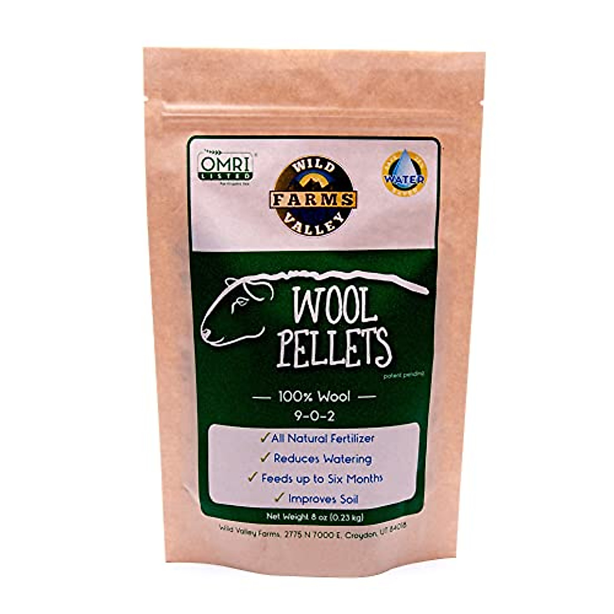Wool Pellets Water Holding Organic Fertilizer
