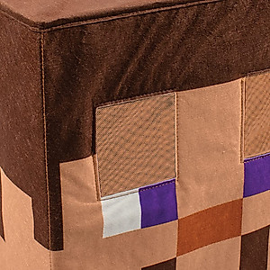 Disguise childrens Minecraft Block Headpiece, Official Minecraft Accessories, Single Size Costume Headpiece, A, One Size US, Steve