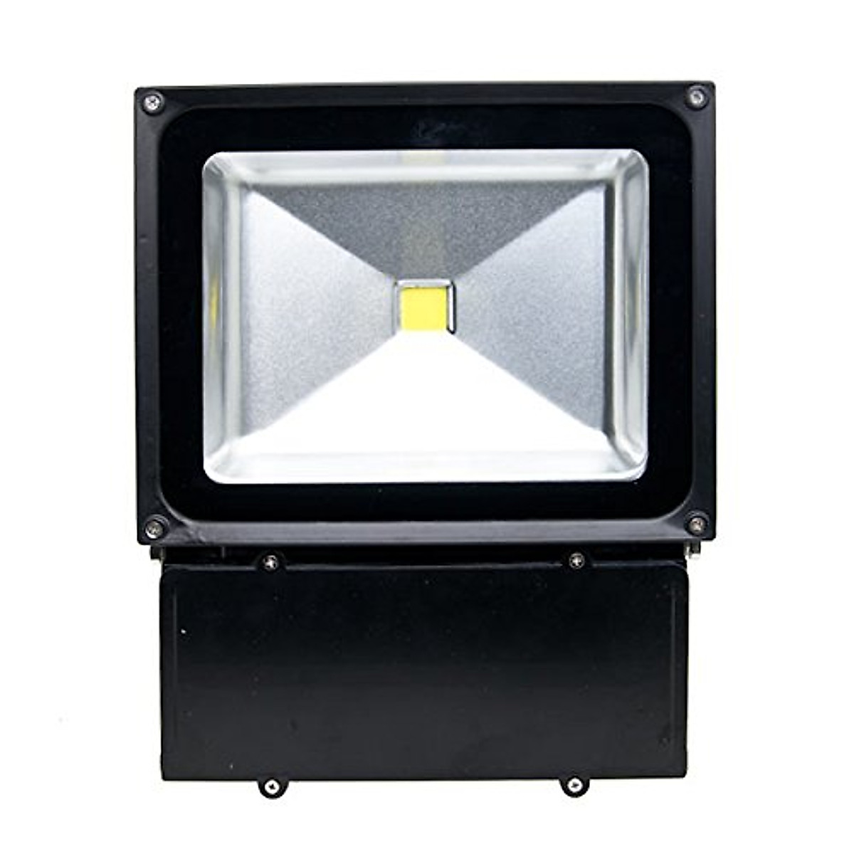 Biltek 100W LED Flood Light Cool White High Power Outdoor Spotlight Industrial Lighting Home Security Lighting Outdoor House Business Surveillance Safety Wall Washer High Building Billboard Garden