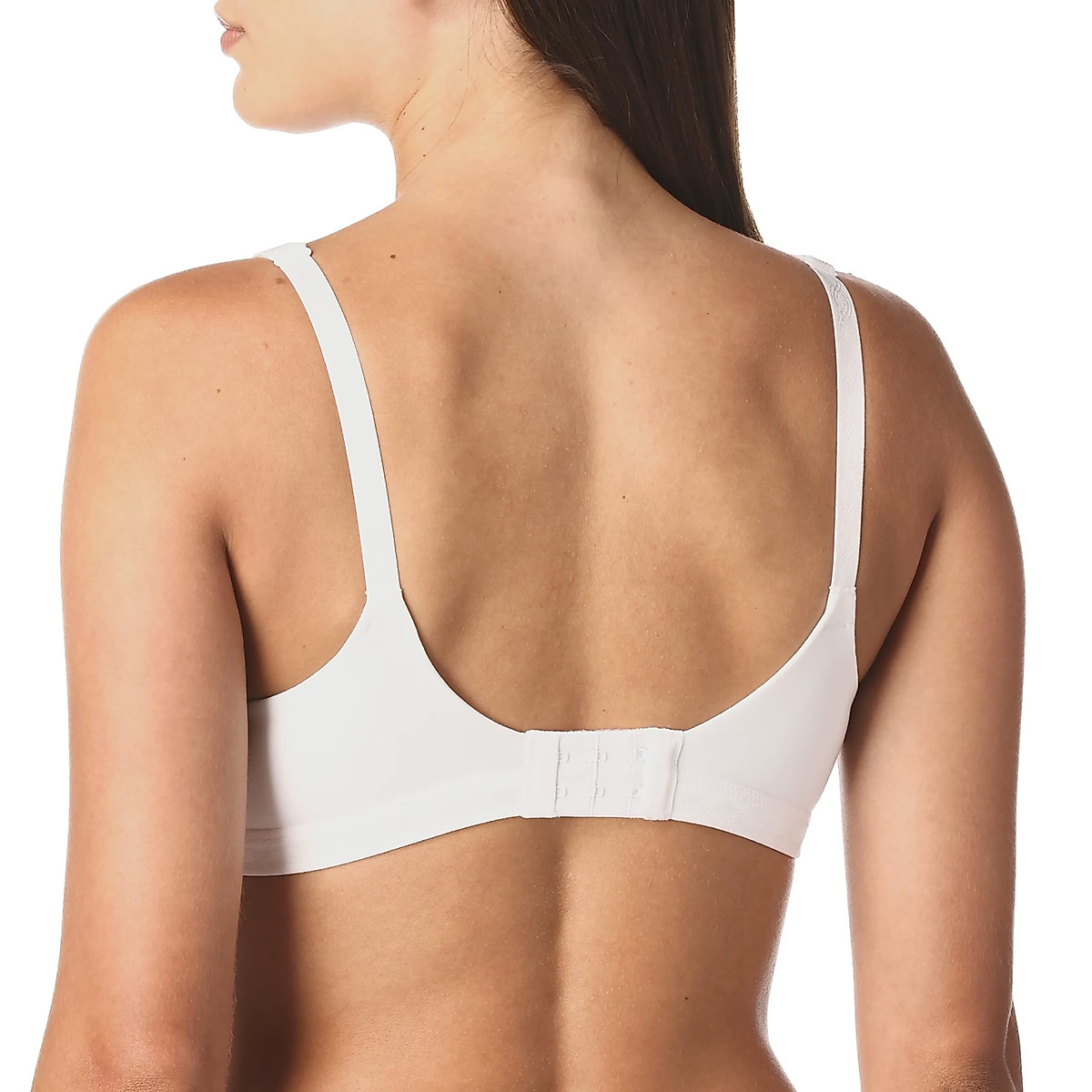 Warner's Women's Cloud 9 Super Soft Wireless Lightly Lined Comfort Bra 1269, White, 36B