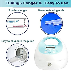 Nenesupply 19mm Flange Pump Parts Compatible w Spectra S2 S1 Breast Pumps Replacement Kit for Spectra Pump Parts S2 Parts S2 Accessories Inc Flange Duckbill Valve Backflow Protector