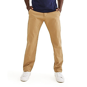 Dockers Men's Athletic Fit Ultimate Chino Pants with Smart 360 Flex, New British Khaki, 34W x 30L