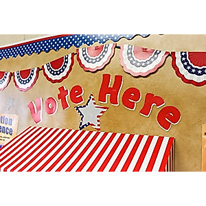 Teacher Created Resources Patriotic Bunting Accents (5895)