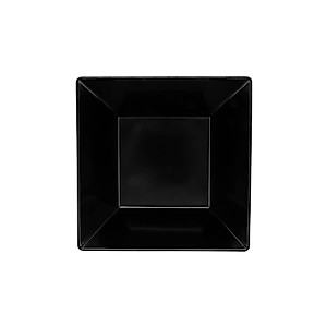 G.E.T. Enterprises ML-246-BK 1.6 qt. Square Bowl, Black