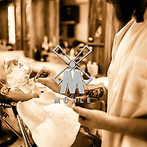 MÜHLE Grande R41 Double Edge Safety Razor (Open Comb) | Perfect for Everyday Use | Barbershop Quality Close Smooth Shave | Luxury Razor for Men