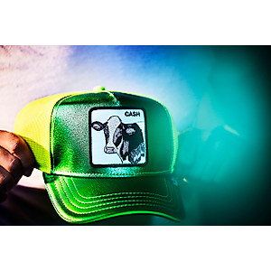 Goorin Bros. Men's The Farm Mesh Capsule Unisex Adjustable Trucker Cap, Green, One Size