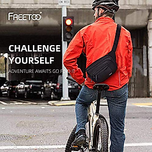 FREETOO Waist Pack Bag Fanny Pack for Men&Women Hip Bum Bag with Adjustable Strap for Outdoors Workout Traveling Casual Running Hiking Cycling (Gray-green)