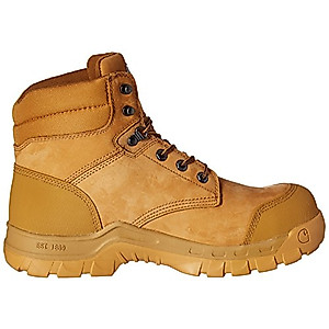 Carhartt Men's 6" Rugged Flex Waterproof Breathable Composite Toe Leather Work Boot CMF6356, Wheat, 11 W US