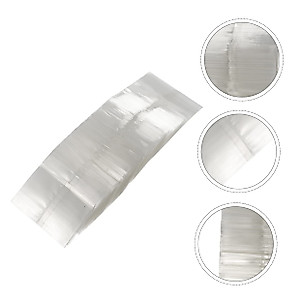 SKISUNO 400 Pcs Bottle Sealing Film Bottle Heat Seal Blower Dryer Waterproof Shrink Bath Shrink Bags Polyolefin Film Clear Heat Shrink Heat Shrink Packaging Bags Shrink Bags PVC