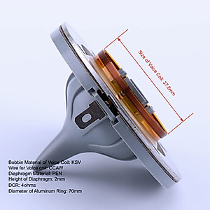 SPATHIPHYLLUM Speaker Replacement Horn Diaphragm fits JBL 2408J, 361549-003, 361549-003X, VRX932LA-1, VRX932LAP/230, and Many More