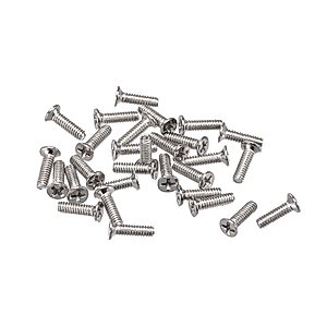 uxcell M1.4 x 5mm Phillips Screw Fastener Silver Tone for Laptop PC TV Fan Switch 500pcs