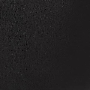 Flash Furniture Dana Set of 2 Modern Commercial Counter Stools - Black Plastic Backrest - LeatherSoft Padded Seat - 27 Inch Counter Stools - Walnut Finish Wood Frame