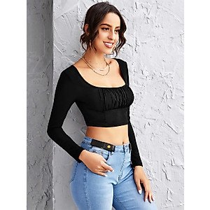 LEACOOLKEY No Buckle Stretch Belt for Women/Men—2 Pack Elastic Invisible Belt for Jeans