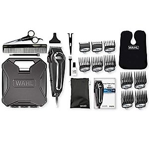 Wahl Clipper Elite Pro High-Performance Home Haircut & Grooming Kit for Men - Electric Hair Clipper & Trimmer - Model 79602