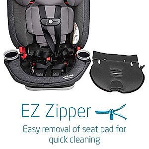 Maxi-Cosi Magellan Xp Max All-In-One Convertible Car Seat with 5 Modes & Magnetic Chest Clip, Nomad Black