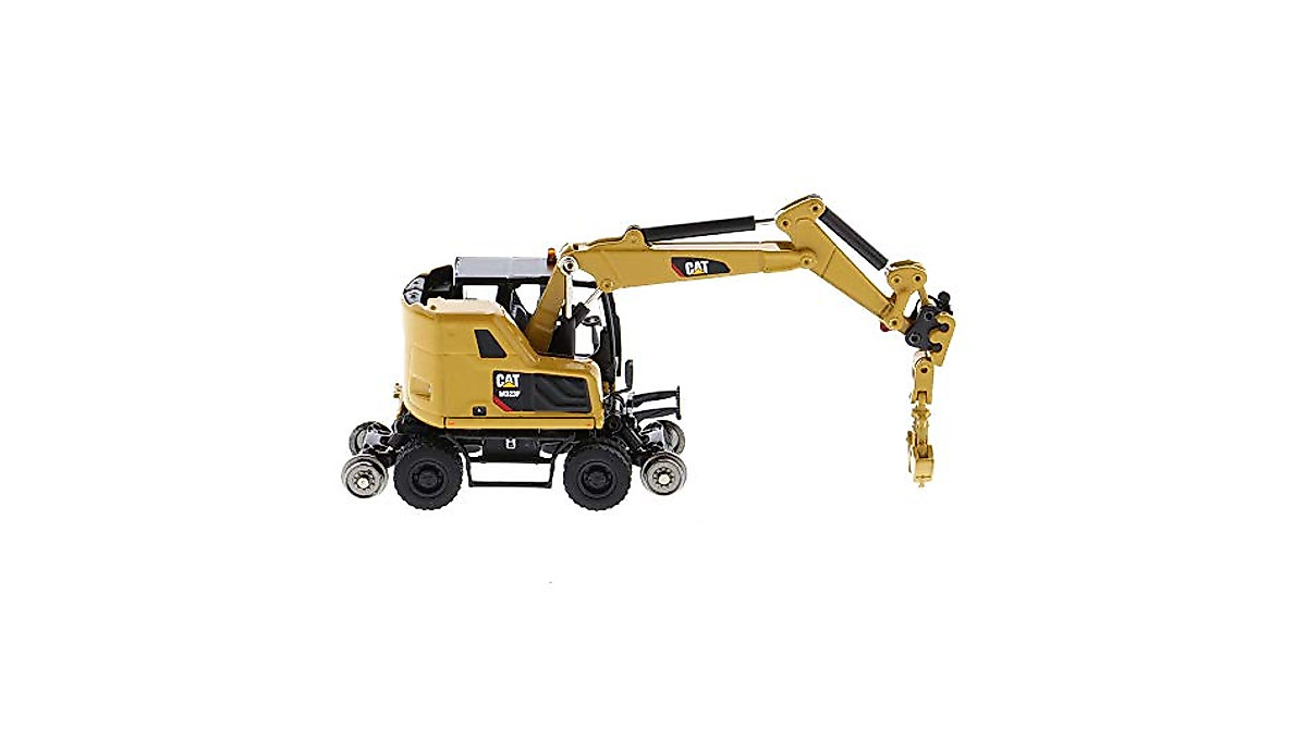 Caterpillar M323F Railroad Excavator Model - Diecast Collectible