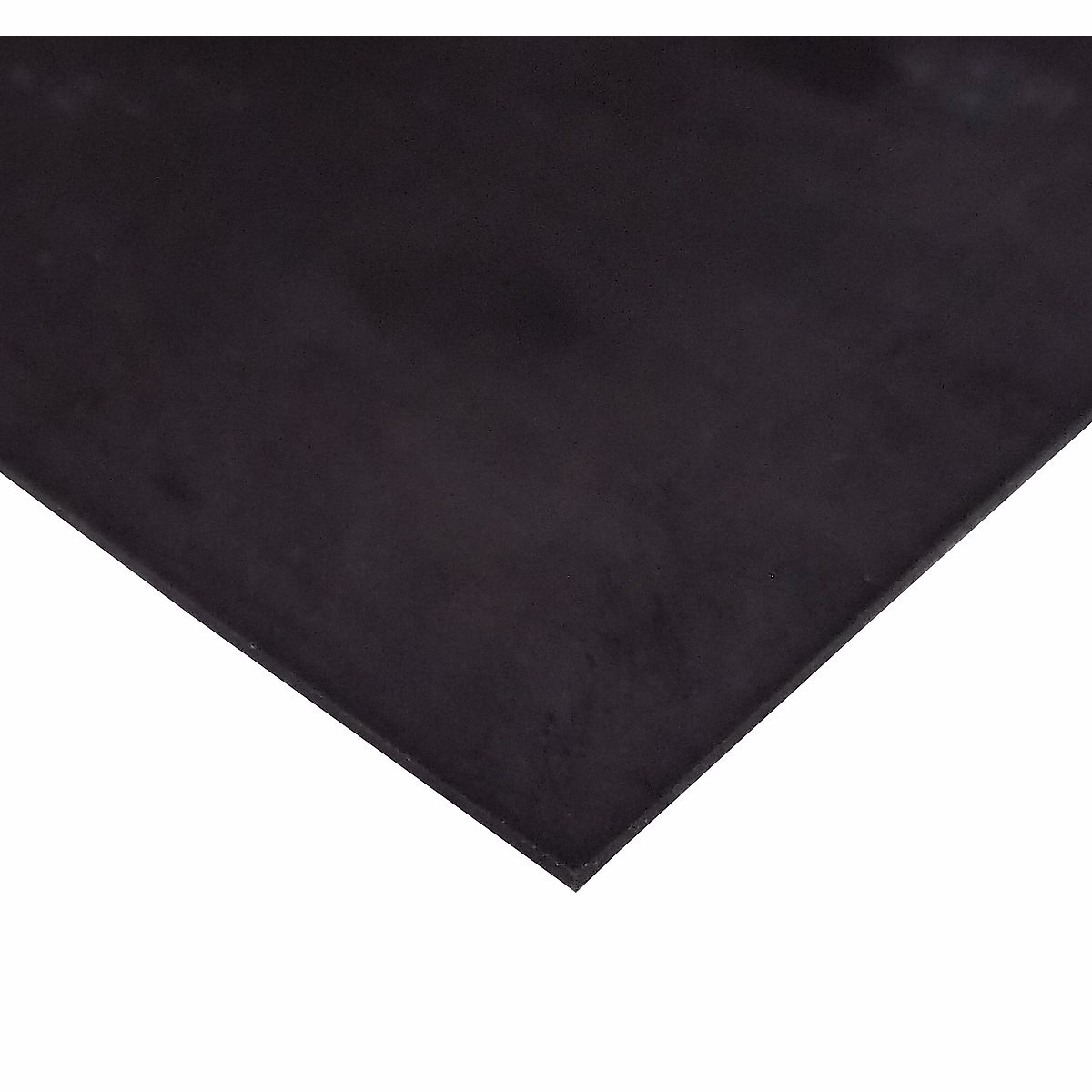 Black Silicone Rubber Sheet, 60A Durometer, 1/32 x 9 x 12" Commercial Grade, Made in the USA, No Adhesive Backing, High Temp Gasket Material