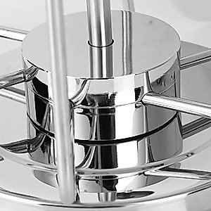 Kuuleyn Wine Glass Holder,Wine Glass Drying Rack,Stemware Rack Under Cabinet Stainless Steel Hanger Storage Shelf Wine Glass Storage Holder Display Rack Stand