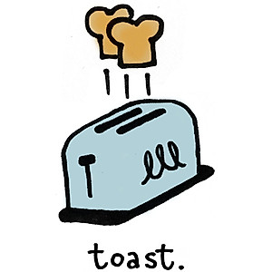 CafePress Toast Rectangle Magnet, 3"x2" Refrigerator Magnet