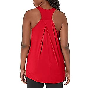 Mippo Womens Workout Tops Athletic Tank Tops Yoga Exercise Shirts Tennis Tops Sports Running Tank Top Racer Back Tanking Top for Women Red M