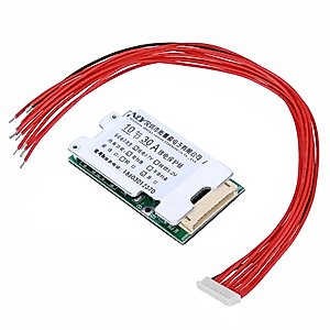 36V 30A PCB Lithium Battery Board,10S Charger PCB Board,Integrated Circuits Board,with Balance Function,Temperature Control