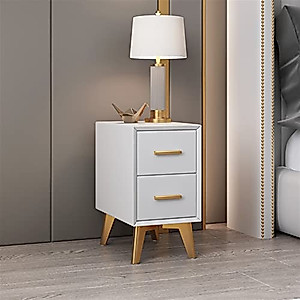 HIGOH Bedside Table Bedside Table Bedroom Cabinet Living Room Bedside Table Home