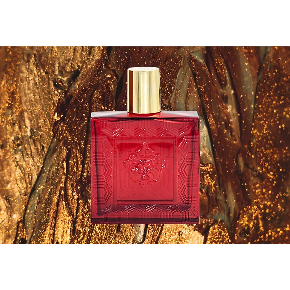 Lion Versatile Red Flame Cologne for Men - Natural Spray Eau De Toilette, 3.4oz Each - Pack of 2 Masculine Scents