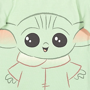 STAR WARS The Mandalorian The Child Newborn Baby Boys Cosplay Sleeper Gown and Hat 0-6 Months