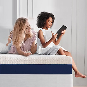 TRIPUB 6 Inch Cooling Gel Memory Foam Mattress for Child,Twin Size Mattress for Back Pain,Gel-Infusion for Cooler Sleep,Twin Size Bed,Mattress in a Box,39" X 75" X 6"(6 Inch, Twin)