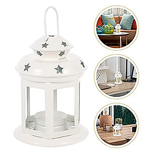 1pc Delicate Iron Candle Holder Stylish Iron Candlestick Handy Candle Holder for Home/Wall/Room Decor