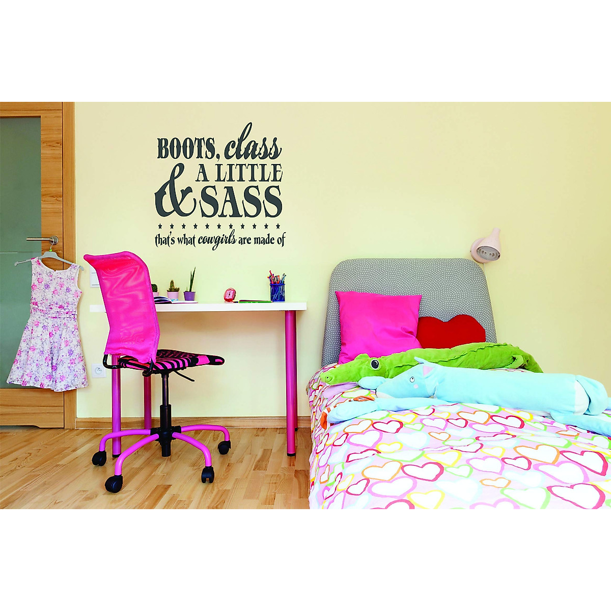 Boots Chaps & Cowboy Hats Thats What Little Boys are Made of Baby Newborn Son Boy Infant Nursery Bedroom Decor Size : 16 Inches X 16 Inches