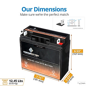 12V 21AH SLA Battery compatible with Invacare Lynx SX-3 / SX-3P - 2PK