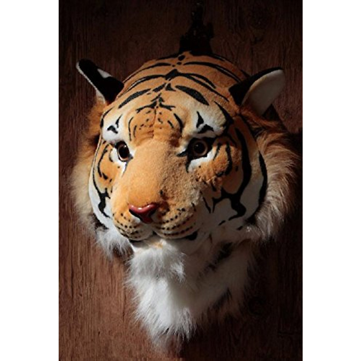 Glanzzeit 3D Animal Head Backpack Cool Design Panda Tiger Lion Panther Knapsack (Small, Tiger)