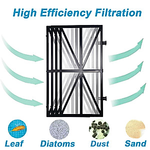 Jvfnxpm 9991408-R4 Pool Cleaner Spring Filters for Dolphin Nautilus,Triton, DX6, Wave 75, Edge, Quest, Discovery (Old), Prowler 830 Robotic Pool Cleaners - 4 Pack