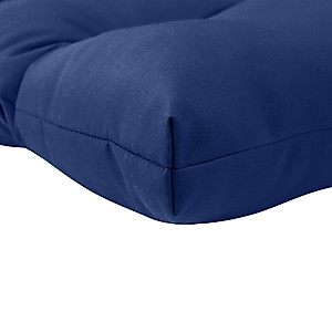 QILLOWAY Indoor/Outdoor Bench Cushion,51-Inches,Navy Blue