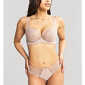 Panache Womens Ana Non-Padded Plunge Underwire (9396) Bra, Vintage, 36DD US