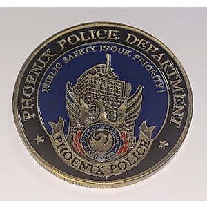 Phoenix Police Department Challenge Art Coin