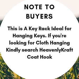 HeavenlyKraft Owl on Maple Trees Steel Key Holder, Steel Key Rack, Metal Key Cabinet, Owl Key Hanger, Medal Hanger, Leash Hanger, 10.6 X 6.15 X 0.8 INCH