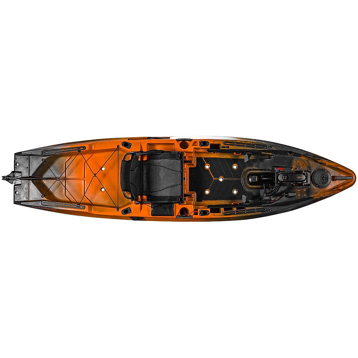 Old Town Sportsman AutoPilot 120 Motorized Fishing Kayak with Minn Kota Trolling Motor (Ember Camo)
