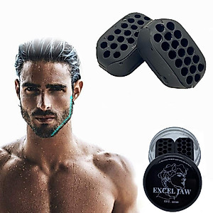 Excel Jawline Exerciser for Powerful Jaw Workout, Jaw Trainer Neck and Face, Define Your Jawline Slim and Tone Your Face Jaw Exerciser For Men and Women- Alleviate Stress and Cravings