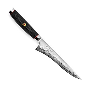 Enso SG2 Boning Knife - Made in Japan - 101 Layer Stainless Damascus, 6"