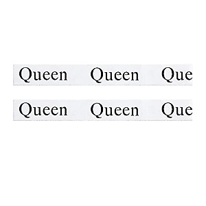 Maletnd 2 Pieces Bed Sheet Organizer Bands, Closet Organization Sheet Straps, Linen Labels Bedding Bands, Elastic Bed Sheet Storage Sheet Keepers (Queen)