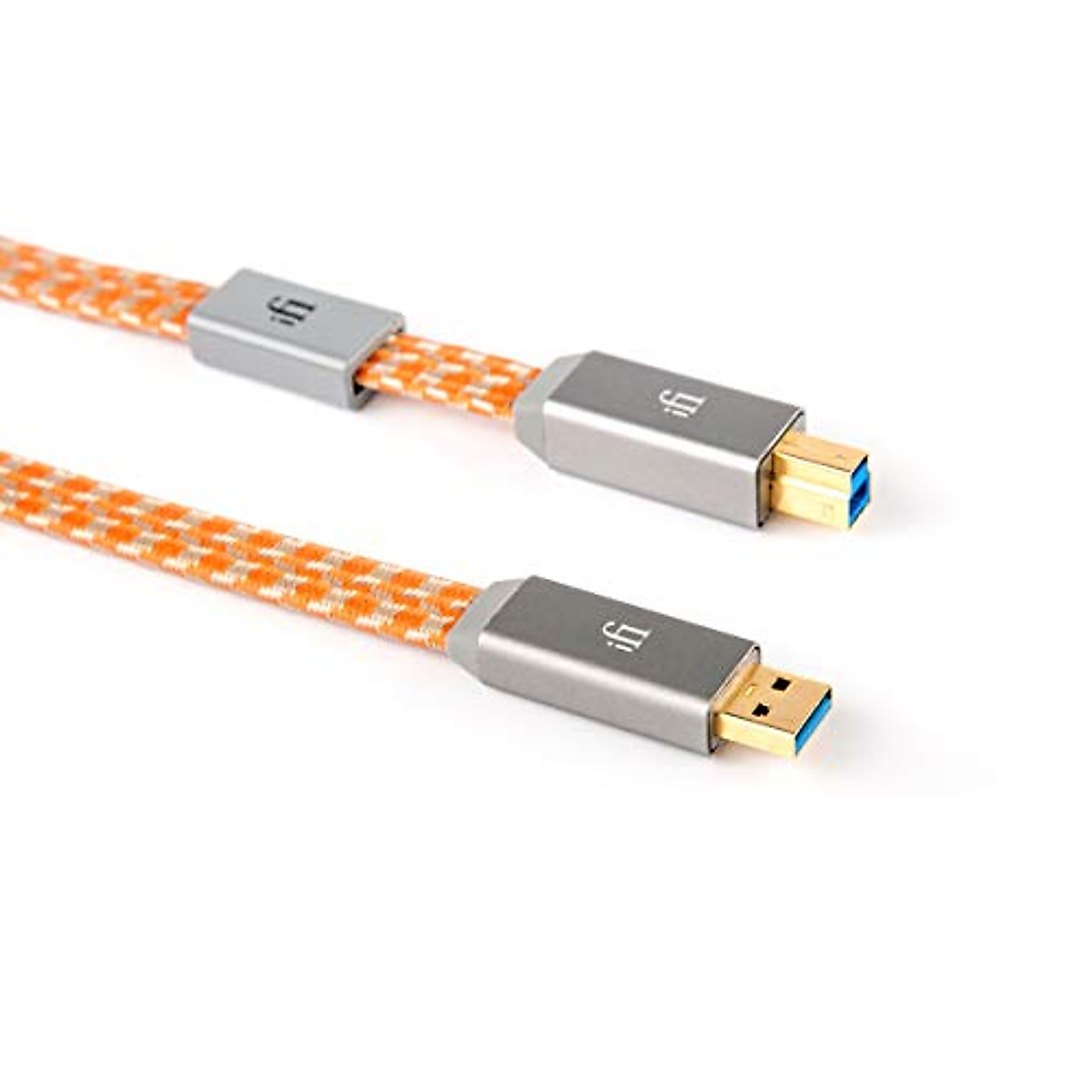 iFi Mercury3.0 Audiophile USB 3.0 A to B Cable for Computer/USB Audio and Data Transfer (0.5m, USB 3.0 B)