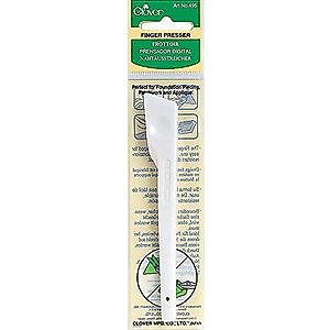 Clover Finger Presser, 125, White