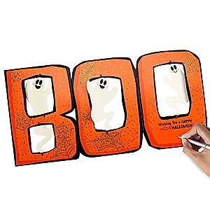 Hallmark Halloween Greeting Card (Displayable Boo with Ghosts)