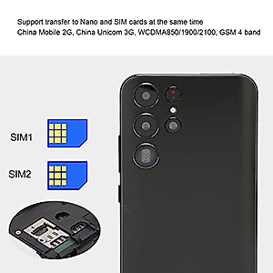 GOWENIC Note 30 Plus Unlocked Cellphone, 8GB RAM 64GB ROM,US Version for Android Smartphone, 6.6 Inch HD Screen Large 6800mAh Battery Cell Phone, Dual SIM Dual Standby(Black)