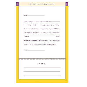 Knock Knock Letters to My Very Best Friend Read Me When Box