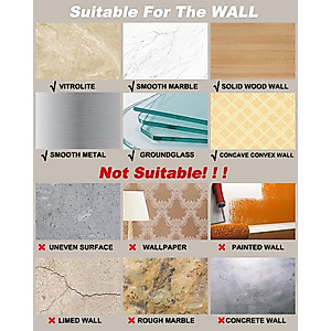 POANES Adjustable Electric Shaver Holder Wall Mount, 2-Pack Nailless Glue Razor Holder, Electric Toothbrush Holder, White Bathroom Shower Electric Shaver Holder